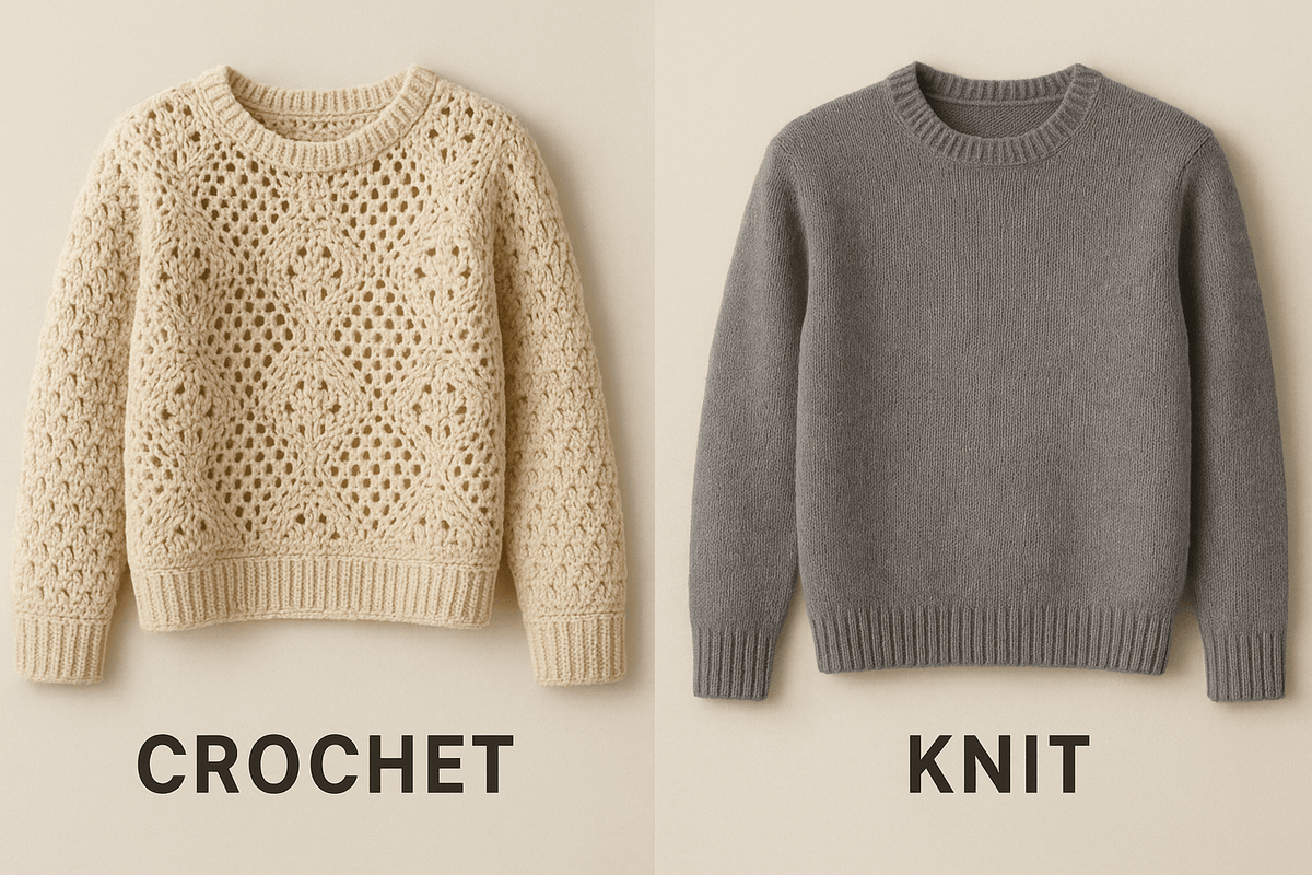 Crochet vs Knit Sweater: Clearly Explained Pros, Cons & Styles– xtclothes