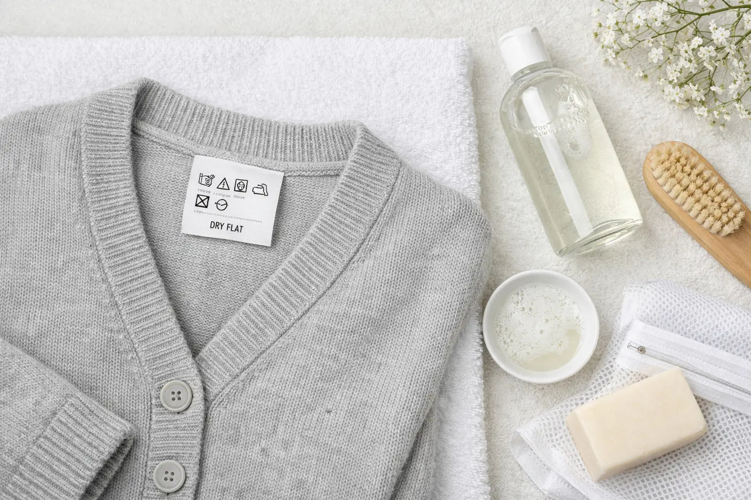 How to Wash a Cardigan Sweater: Hand Wash, Machine Settings, Dry Flat ...